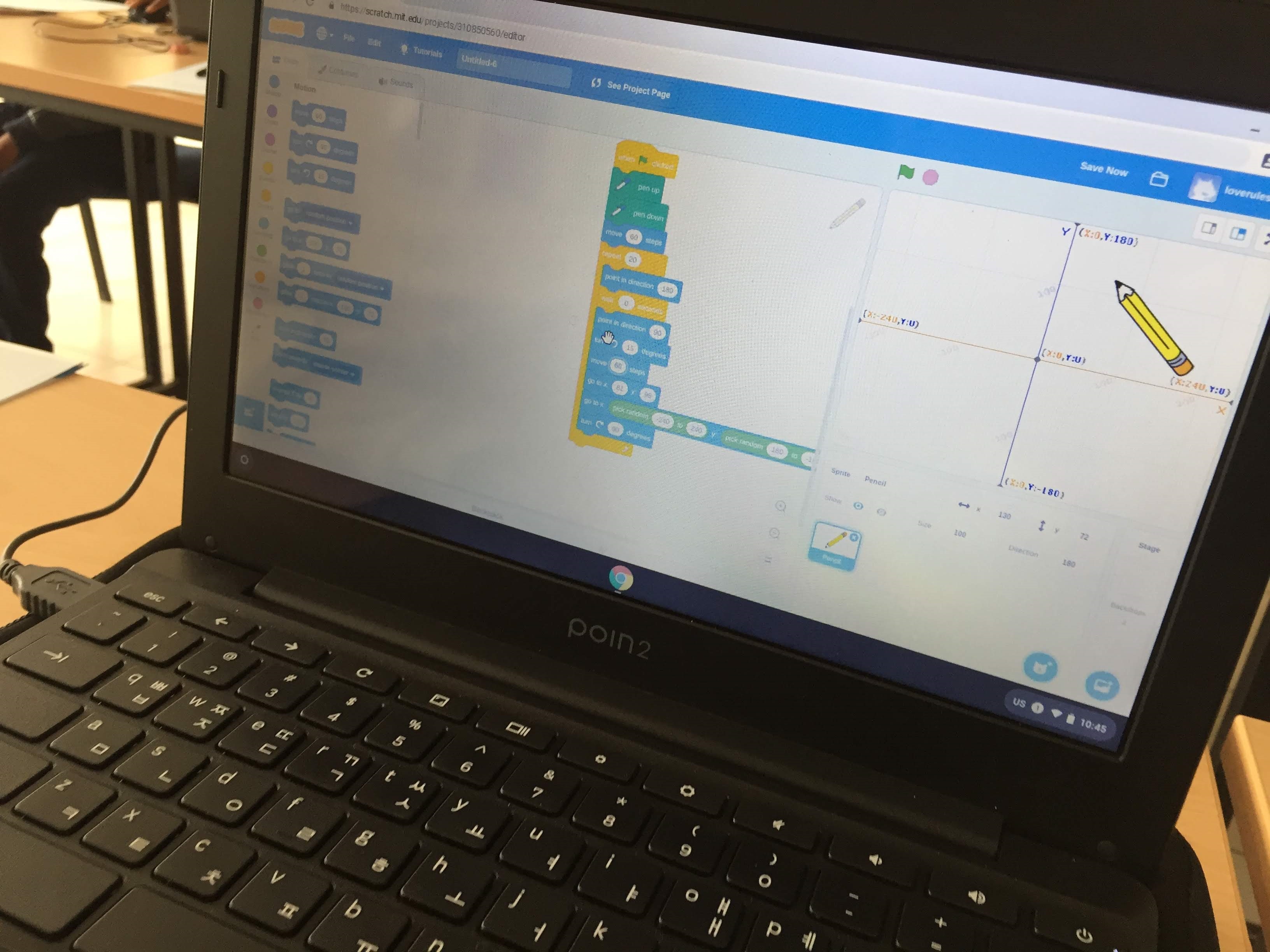 Fun Coding with Math Coordinates and Directions – Tinker Education